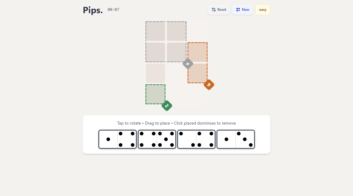 Pips NYT - Play Pips NYT On Wacky Flip